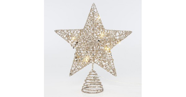 ΦΩΤΙΖΟΜΕΝΗ ΚΟΡΥΦΗ ΣΑΜΠΑΝΙ, ΜΕ ΝΗΜΑ ΚΑΙ ΠΟΥΛΙΕΣ, ΜΕ 10 ΘΕΡΜΑ ΛΕΥΚΑ LED ...